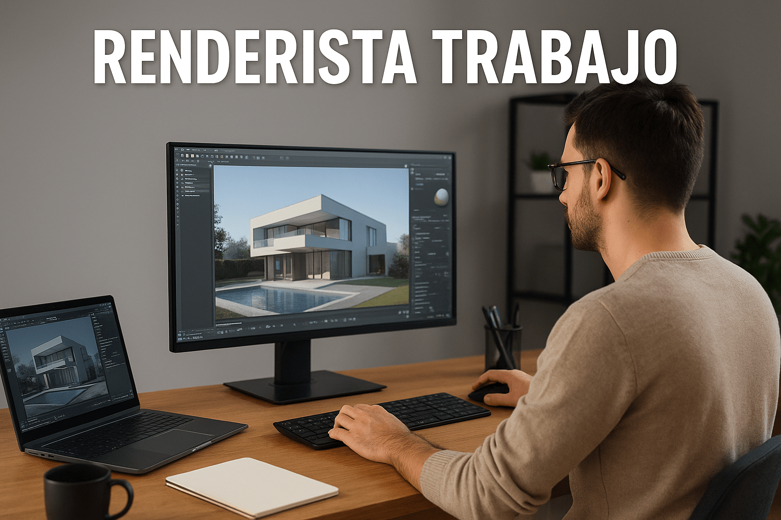 Trabajo Renderista - renderista trabajo remoto - renderistas trabajos